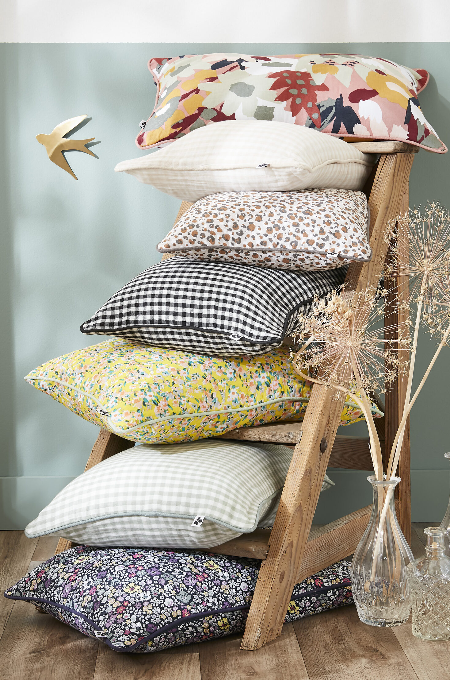 Linge de lit - La capsule déco - L'effet papillon